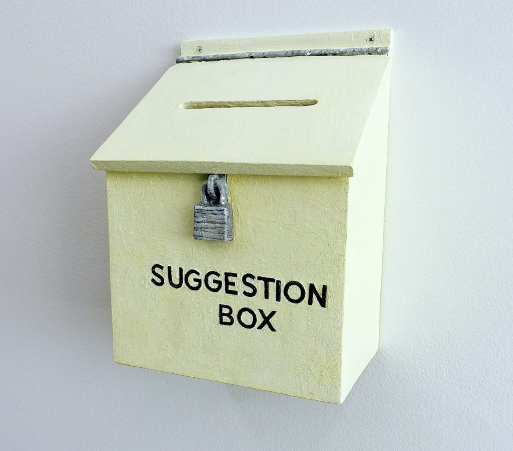 Suggestion Box Metal Heavy - Qstores